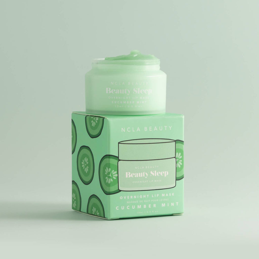 NCLA - Beauty Sleep Overnight Lip Mask - Cucumber Mint – Skin-Nomad